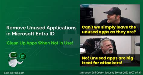 Remove Unused Applications In Microsoft Entra Id Clean Up Apps When Not In Use R Azure
