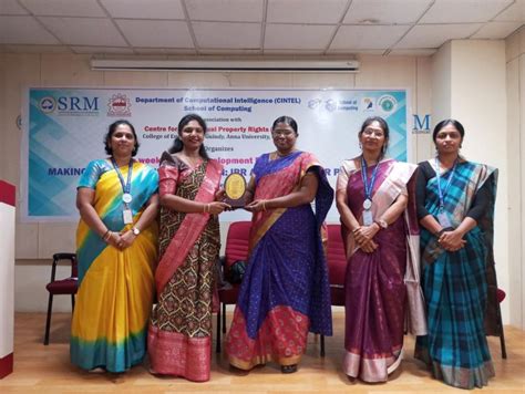 Srmist Srm Ipr Cintel Schoolofcomputing Fdp School Of Computing Srmist