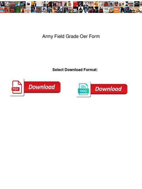Fillable Online Army Field Grade Oer Form Army Field Grade Oer Form Aegis Fax Email Print