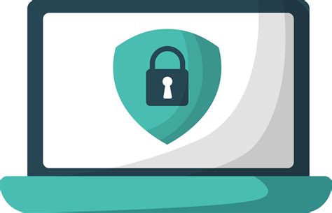 Digital Data Protection Design Element Icon Cyber Security Illustration Cloud Computing