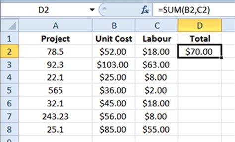 Free Microsoft Excel Test Copying Formulas And Using Relative And