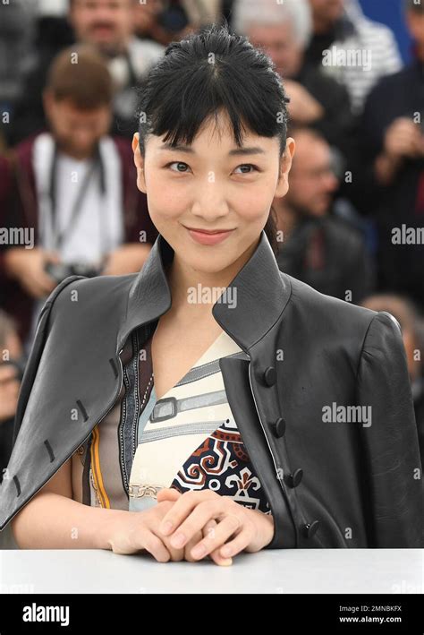 Actress Sakura Ando Poses For Photographers During A Photo Call For The