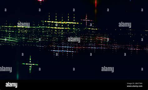 Abstract Background Photo With Colorful Lights Diffraction Grating