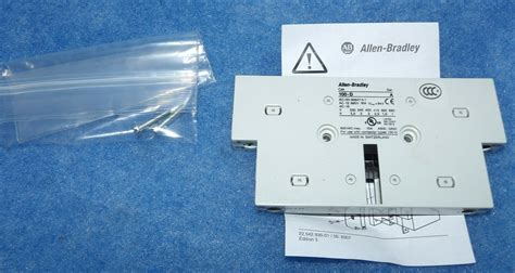 NIB Allen Bradley 100 DS1 L11 Series A Auxiliary Contact Block 1 Year Warranty Integrity