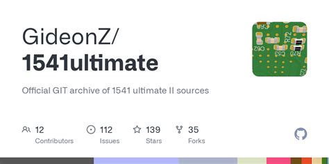 GitHub GideonZ 1541ultimate Official GIT Archive Of 1541 Ultimate II