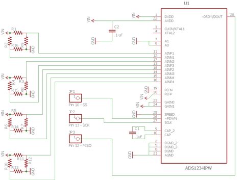 Help With Setting Up An Ads1234 With 4 Load Cells To An Arduino Uno Or A Raspberry Pi 3 Data