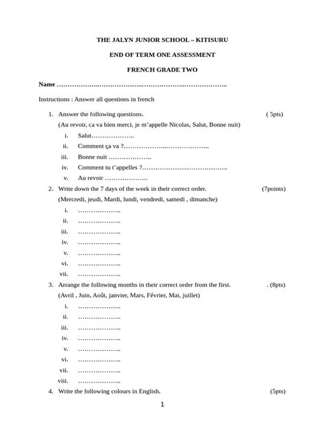 Grade 2 Kitisuru Pdf