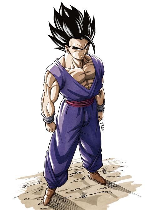 Iamthetrev Son Gohan Ultimate Gohan Dragon Ball Absurdres Highres