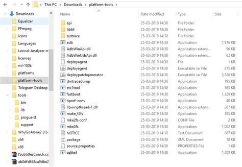 cómo instalar adb android debug bridge en windows 10