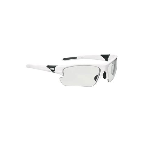 Uvex Glasses Sphere Variomatic White Rider Protection From Fawkes Cycles Uk