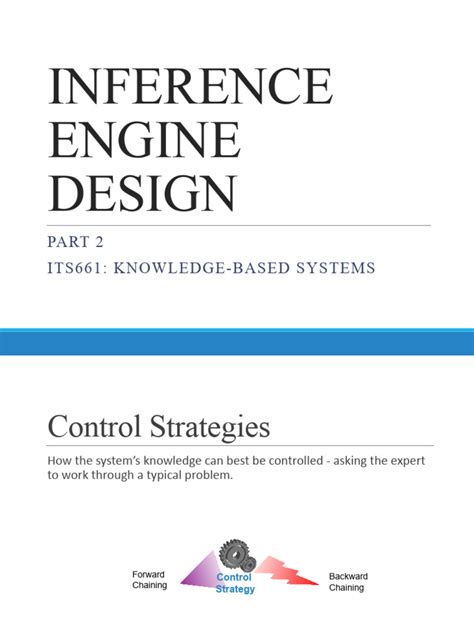 Topic 6 Inference Engine Design Part 2 Pdf Artificial Intelligence