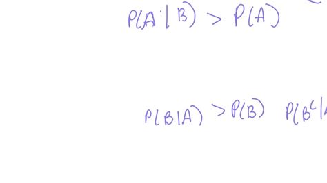 Let A And B Be Two Events With 0 Pb And Pbc A ≤pbc Where Bc Is The Complement Of