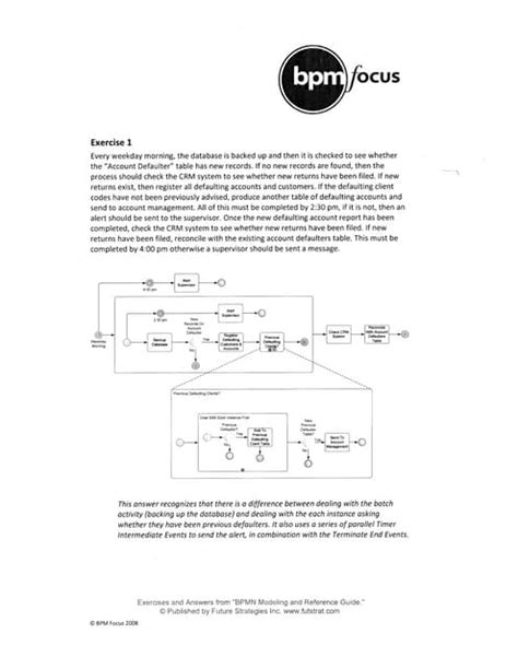 Bpmn Exercises And Solutions Pdf