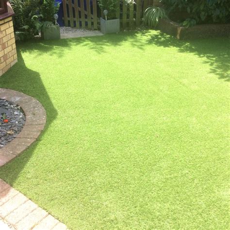 40 Sq Meter Artificial Grass And Pathway With Step Golden Gardens