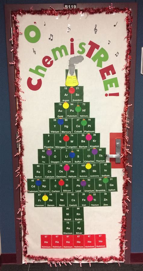 O ChemisTREE Door Decoration