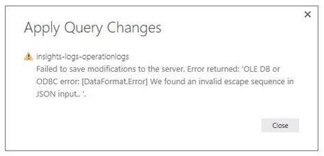Azure Dataformaterror Power Bi Desktop Stack Overflow
