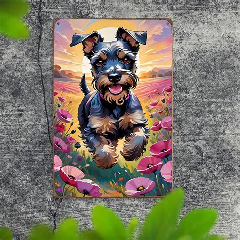 빈티지 개 아트 알루미늄 사인 방수 및 방진 메탈 벽 장식 홈 바 카페용 방 미학 및 휴일 선물용 재미있 Temu Republic Of Korea