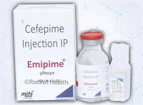 Cefepime Injection 1gm At ₹ 380vial Pharmaceutical Injection In