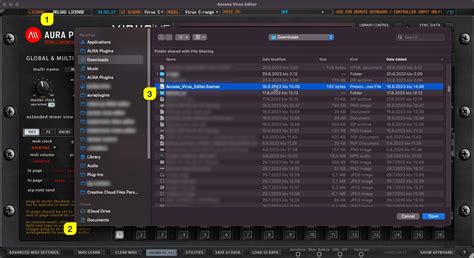 Access Virus Editor Chapter Getting Started AURA Plugins Knowledge Base