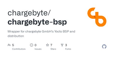 Chargebyte Bspreadmemd At Kirkstone · Chargebytechargebyte Bsp · Github