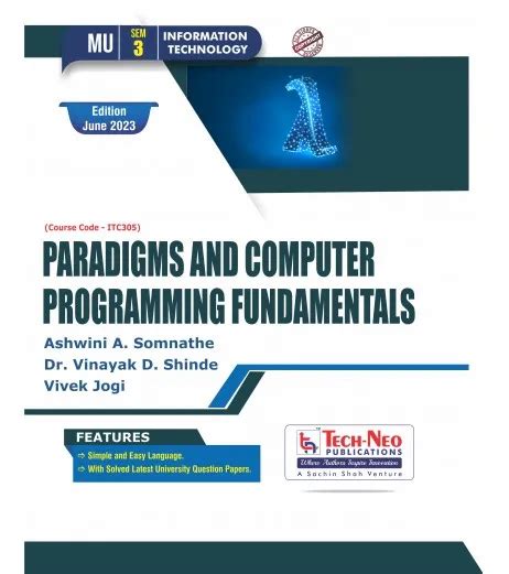 paradigms and computer programming fundamentals second year sem 3 it