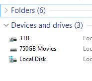 Hide Empty Drives Page Windows Forums