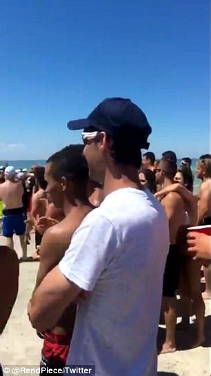 Four Teens Had Sex In Sea As Dozens Cheered On July Th Daily Mail Online