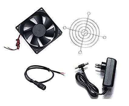 ESPtronics V DC CPU Cooling Fan High Speed For PC Case DC Volt Cooling Fan Inches CPU