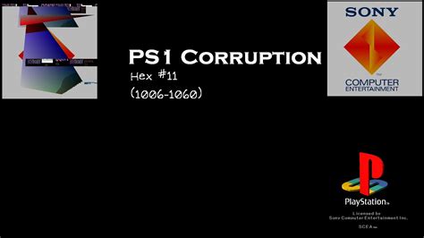 PS1 BIOS Corruptions 11 YouTube