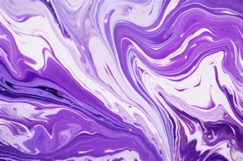 Premium Photo Purple Background In Form Of Marble Liquid Fluid Flowing