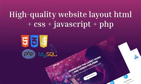 Create Responsive Websites In Html Css Javascript By Mirazizweb Fiverr
