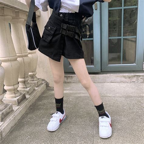 Girls Shorts Summer Korean Tooling Casual Straigh Vicedeal