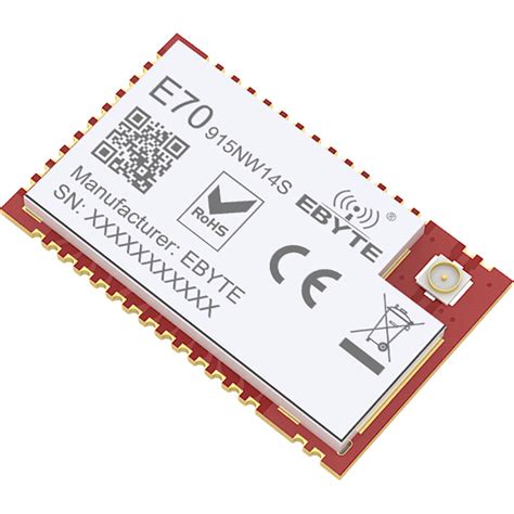 Network Wireless Uart 200 Nodes 915mhz 14dbm Long Range 25km Rf Module Ebyte