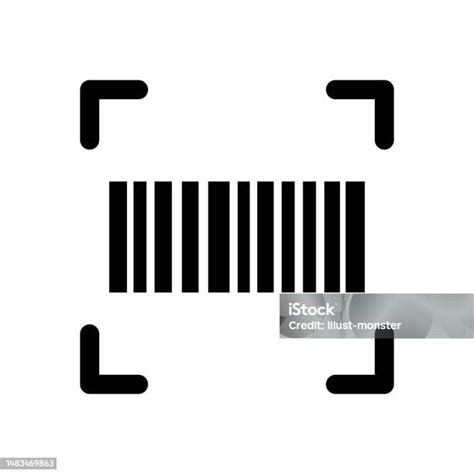 Barcode Scan Icon Scanning Vector Stock Illustration Download Image Now Accessibility Bar