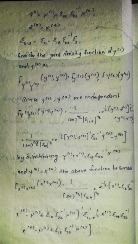 Conditional Distribution From Multivariate Normal Distribution