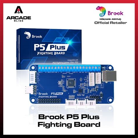 Jual Pcb Brook P5 Plus Fighting Board Controller Arcade Stick Diy For