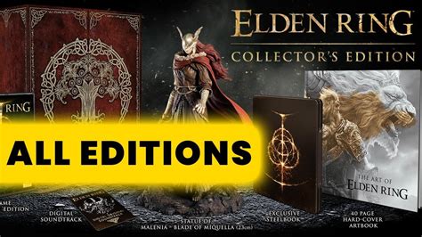 Elden Ring Collectors Edition And All Special Editions Unboxed Images