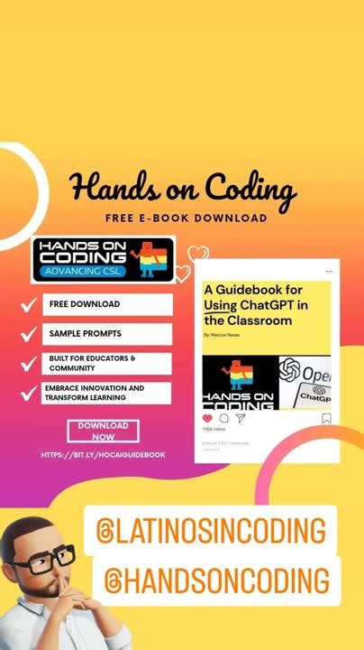 Marcos Navas On Linkedin Edtech Handsoncoding Aiineducation