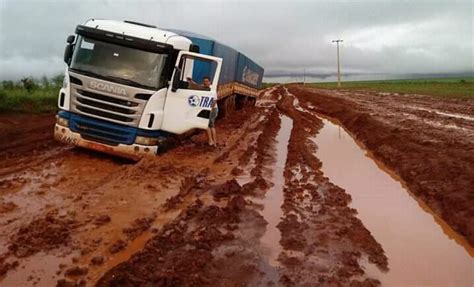 Caminhoneiros Ficam Presos Em Atoleiros Em Rodovias Estaduais O Livre