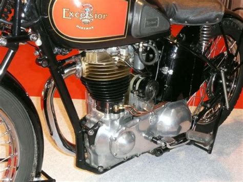 Excelsior Manxman 500cc Classic Motorcycle Pictures