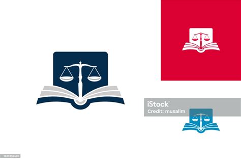 현대 책 법 로고 템플릿 디자인 벡터 엠블럼 디자인 개념 창조적 인 기호 아이콘 개념에 대한 스톡 벡터 아트 및 기타 이미지