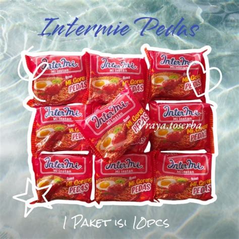 Jual Intermi Goreng Pedas Isi 10 Bungkus Shopee Indonesia