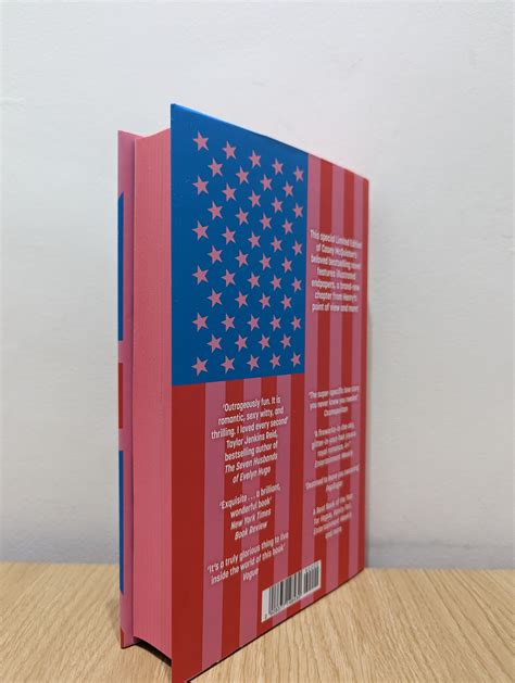 Red White And Royal Blue Signed Collectors Edition With Sprayed Edges