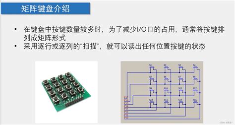 51单片机（六）矩阵键盘和矩阵键盘密码锁 Csdn博客