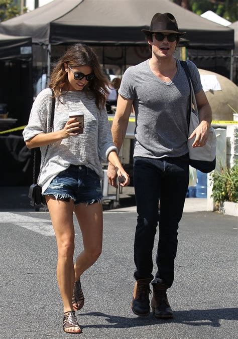 Ian Somerhalder And Girlfriend Nikki Reed Leave Nina Dobrev Sad And