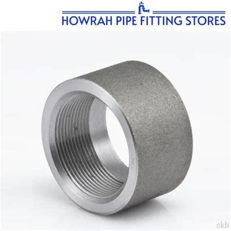 05 Inch Stainless Steel Half Coupling Threaded At ₹ 80piece In New Delhi