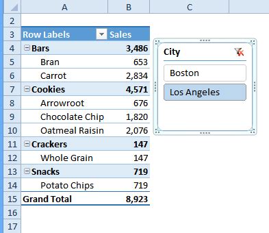 Update Excel Slicers With Macro
