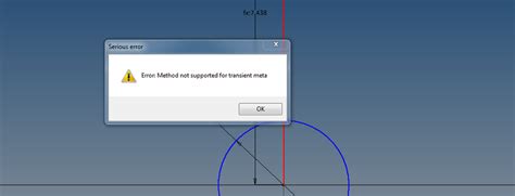 Error Method Not Supported For Transient Meta Autodesk Community
