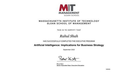 Rahul Shah On Linkedin Artificial Intelligence Implications For