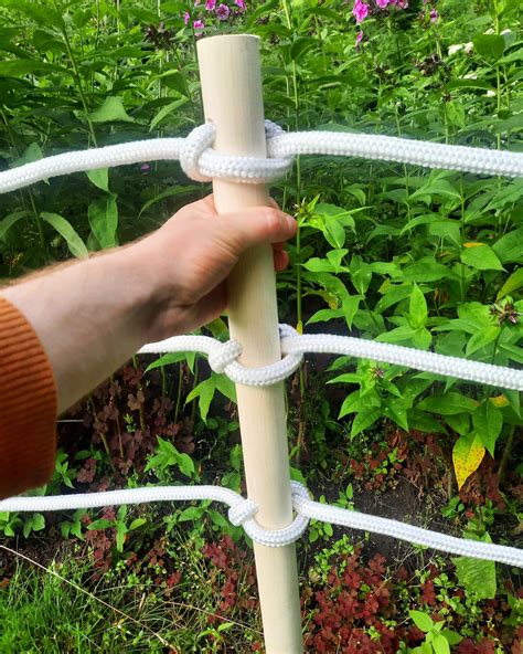 Decorative Rope Fence For Gardensparks And Backyards33100 Feet Long